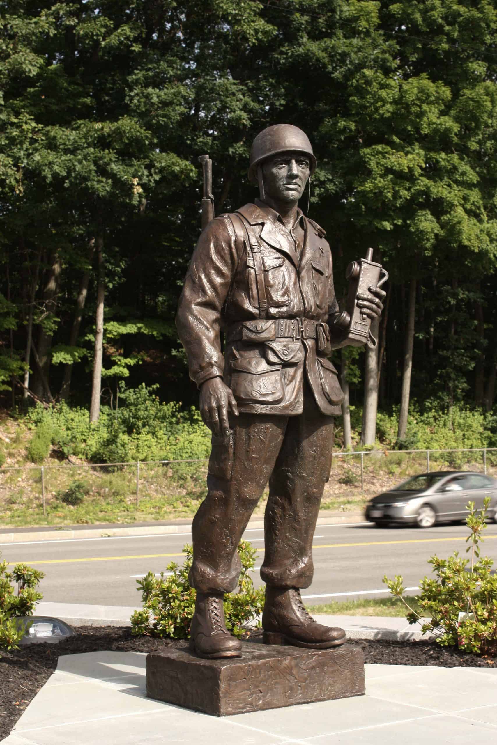 Auburn Veterans Memorial Statues - Robert Shure, Sculptor