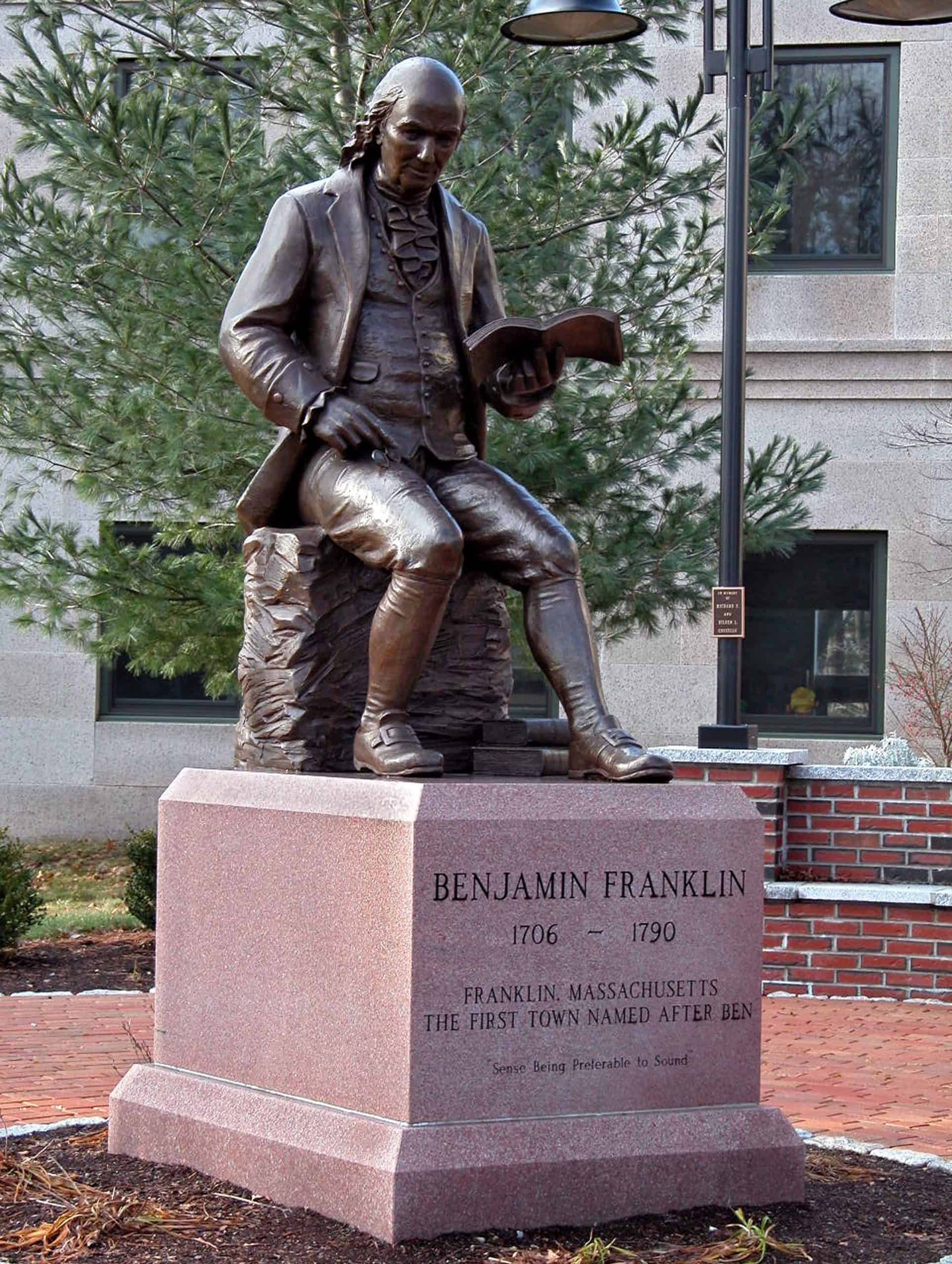 Benjamin Franklin Statue - Robert Shure, Sculptor