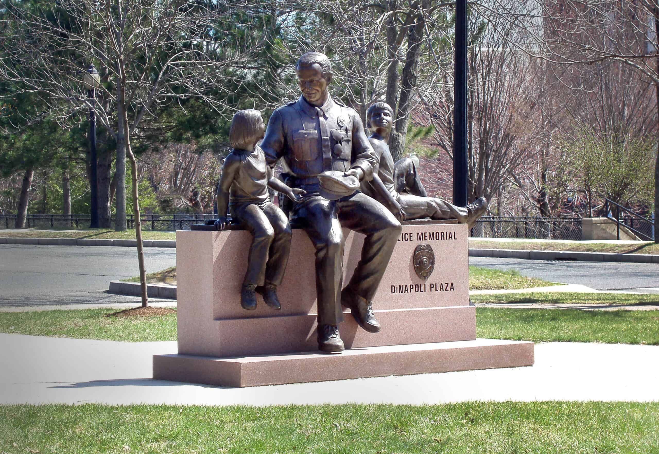 DiNapoli Plaza Police Memorial - Robert Shure, Sculptor