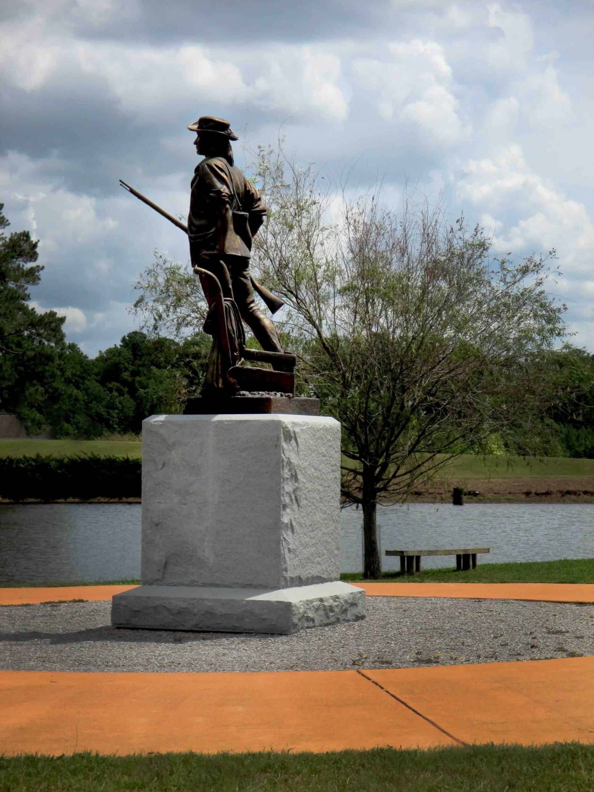 Embattled Farmer Statue - Robert Shure, Sculptor