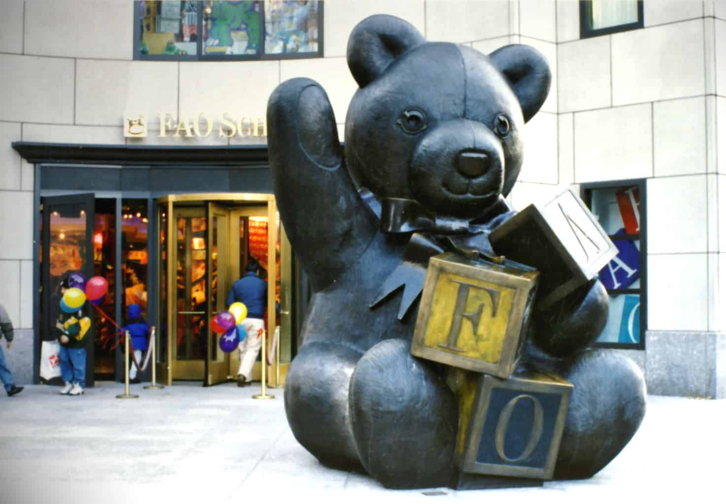 FAO Schwarz Teddy Bear - Robert Shure, Sculptor