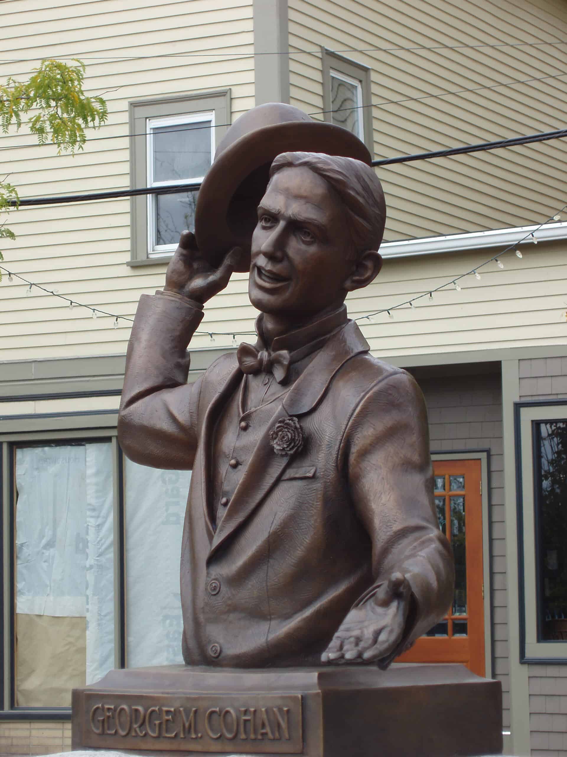George M. Cohan Memorial - Robert Shure, Sculptor