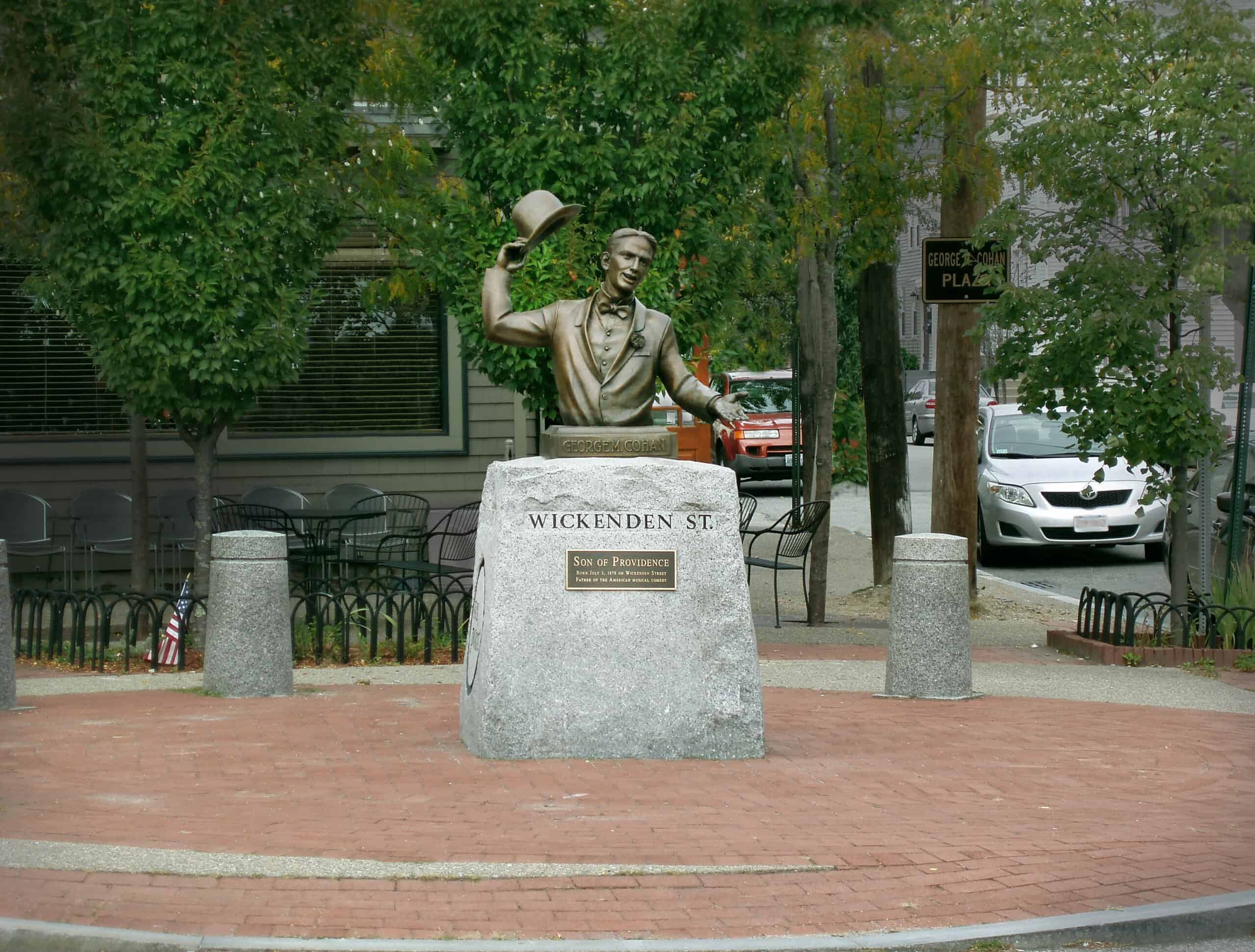 George M. Cohan Memorial - Robert Shure, Sculptor