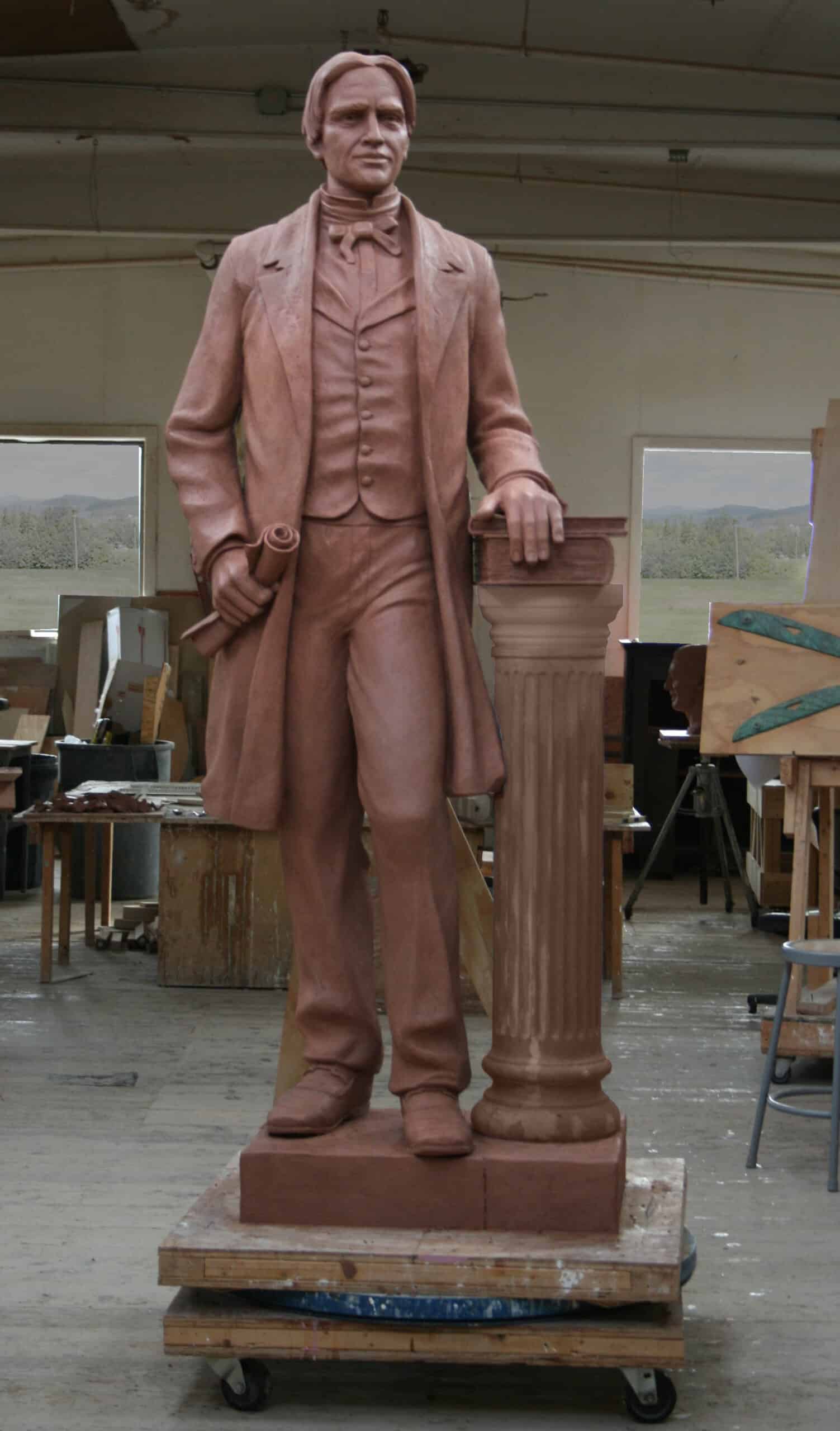 Horace Mann Statue - Robert Shure, Sculptor