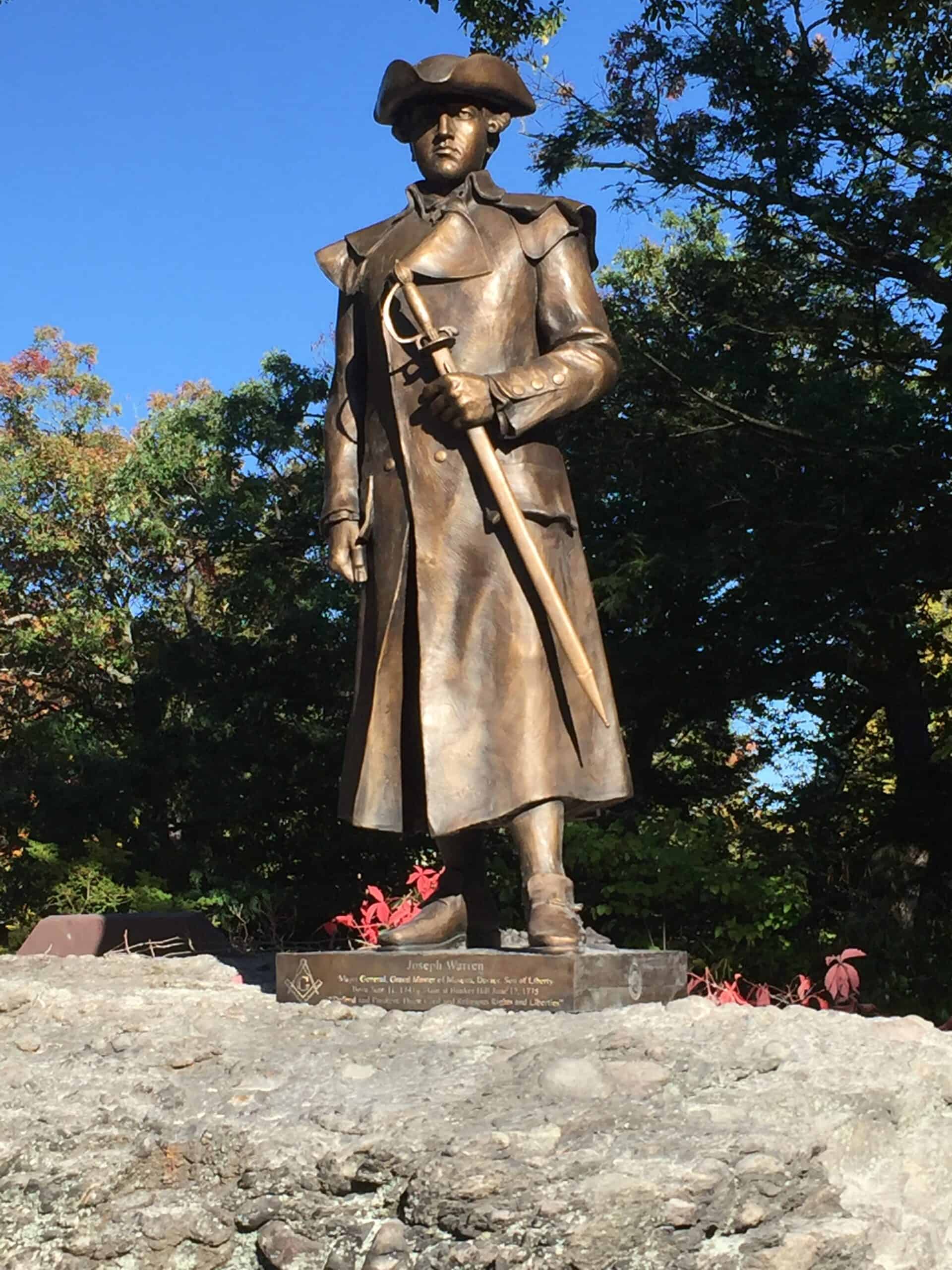 Joseph Warren Statue - Robert Shure, Sculptor
