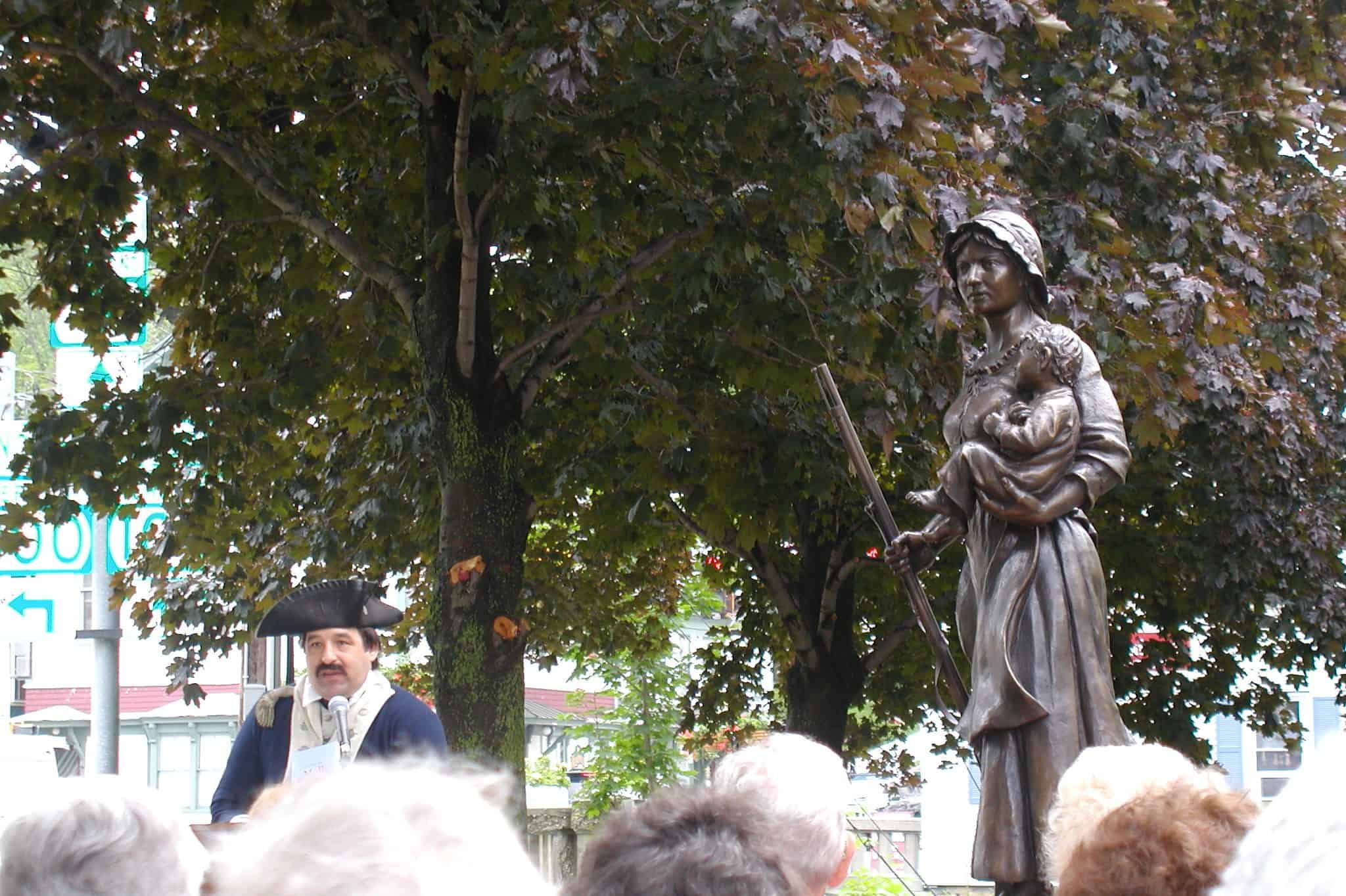 Molly Stark Statue - Robert Shure, Sculptor