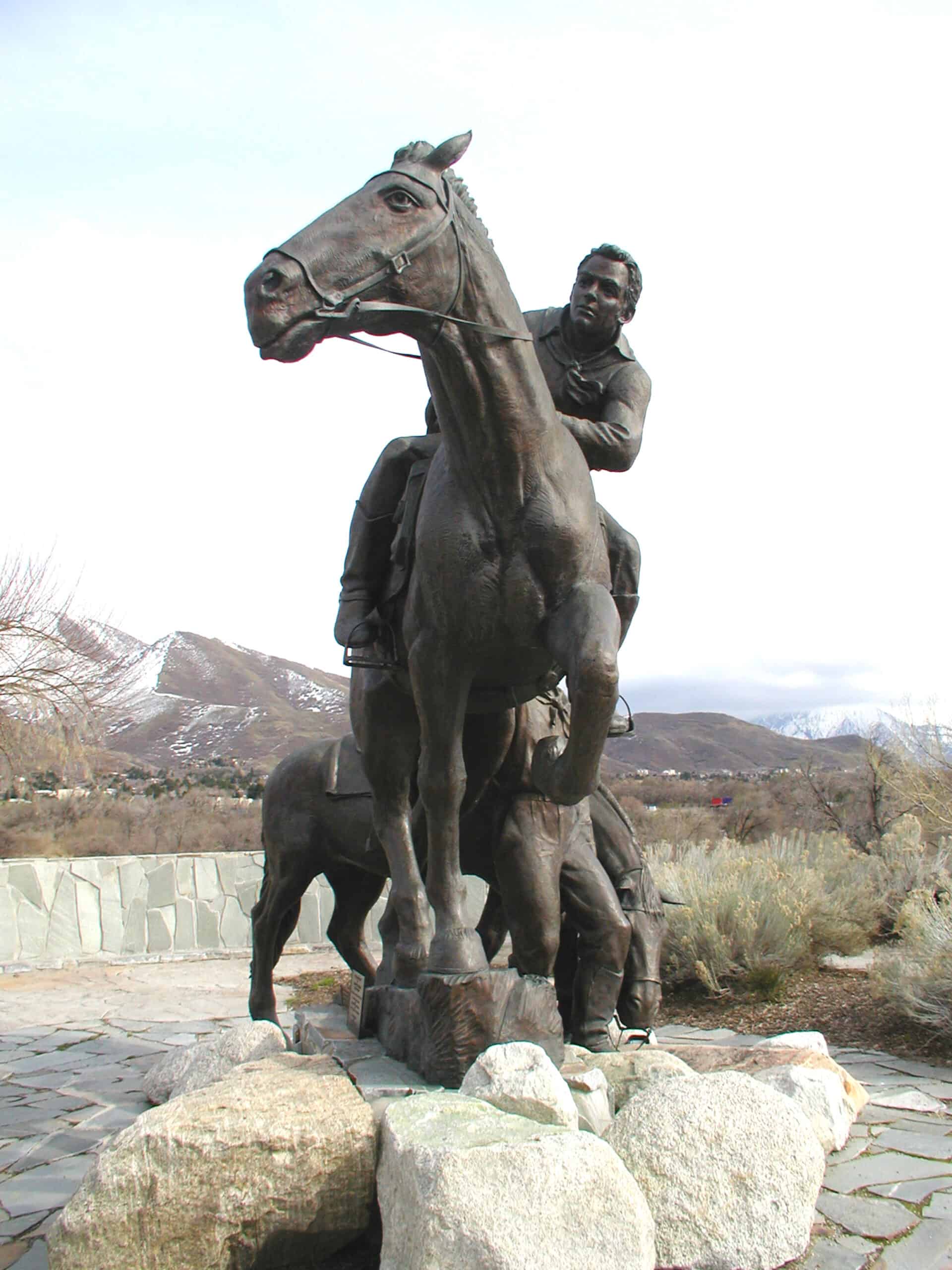 National Pony Express Monument Replication - Robert Shure, Sculptor