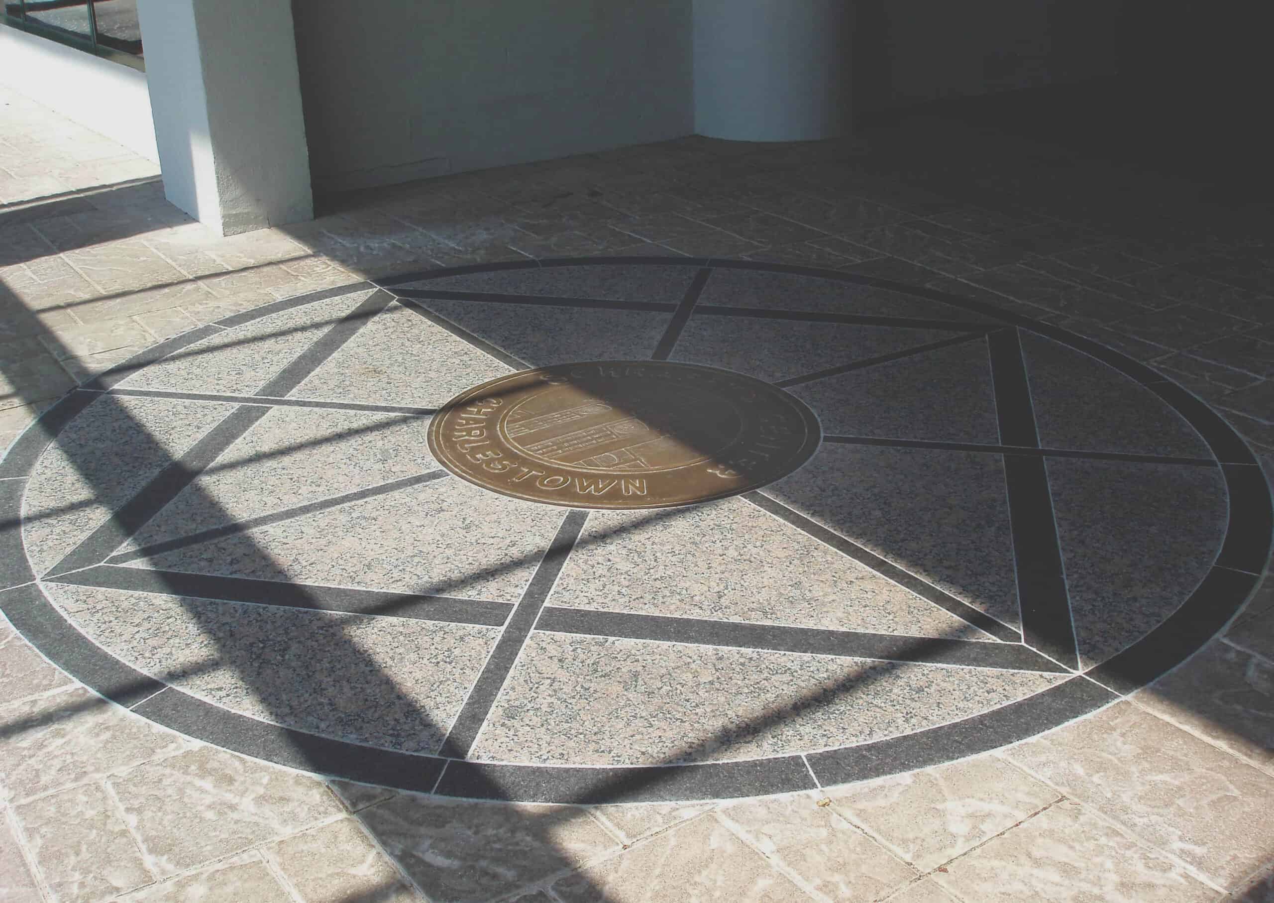 Schrafft's Center Floor Medallion - Robert Shure, Sculptor