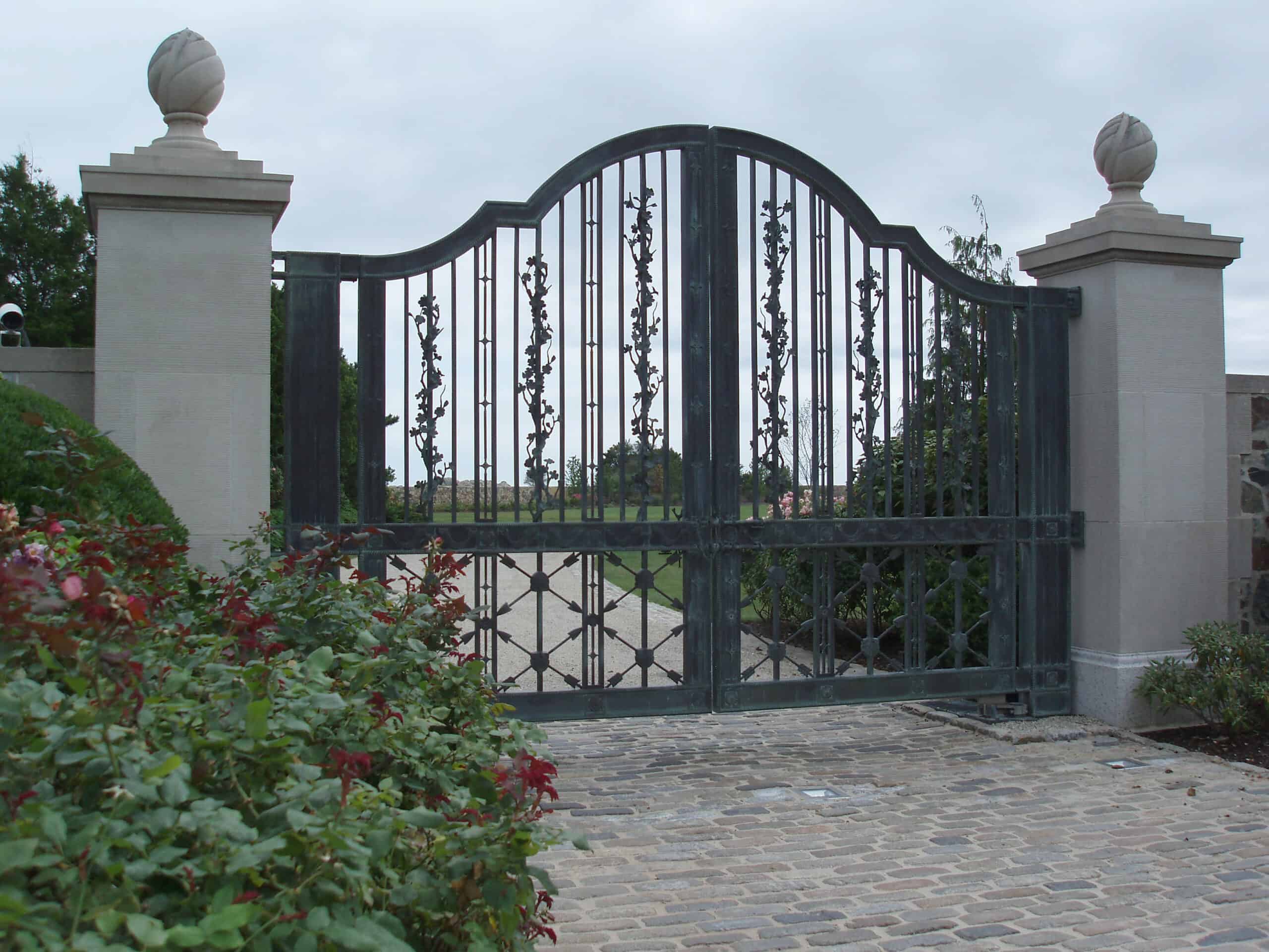 Seaside Fountain and Entry Gate - Robert Shure, Sculptor
