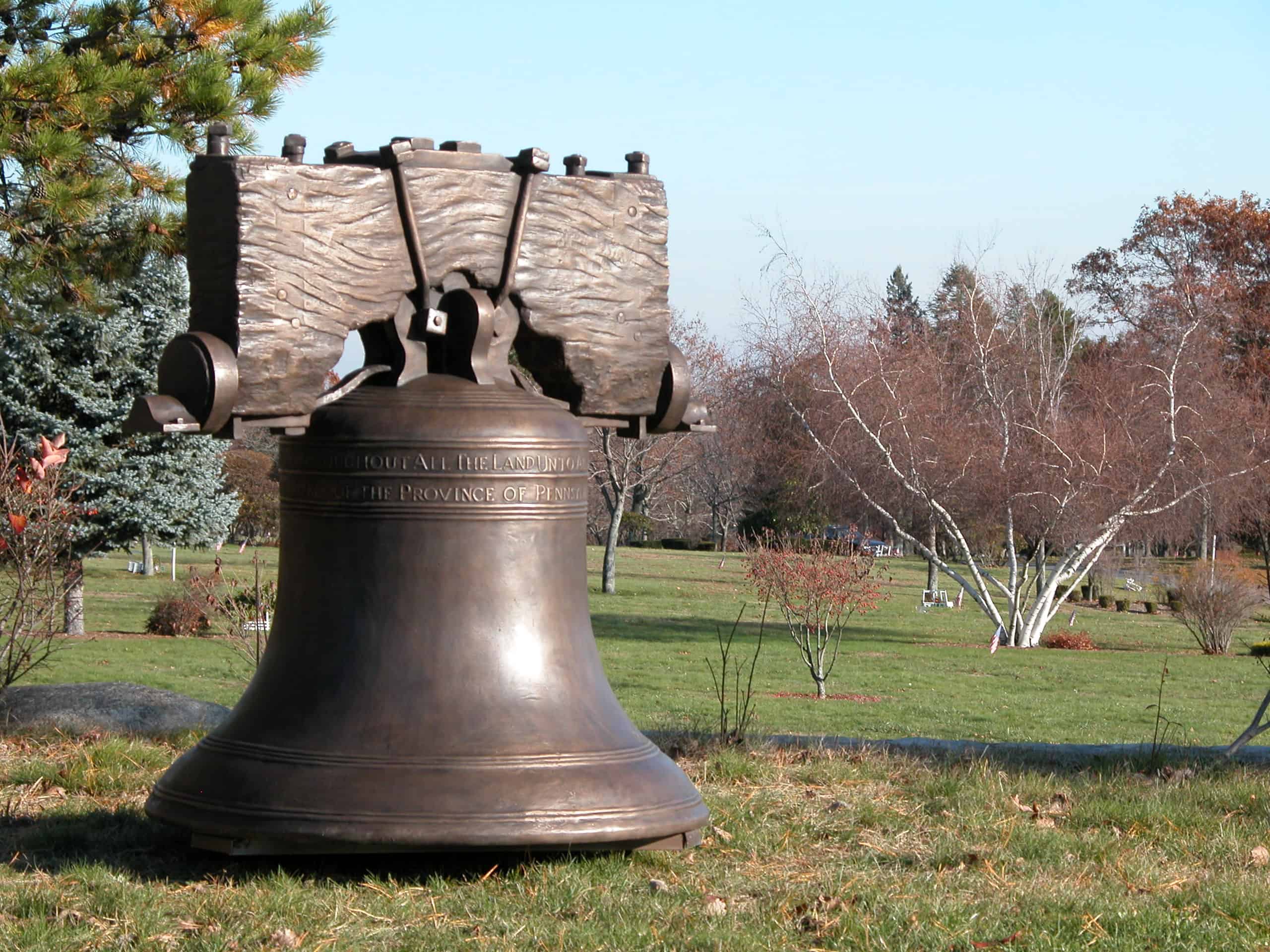 Liberty Bell Reproduction - Robert Shure, Sculptor