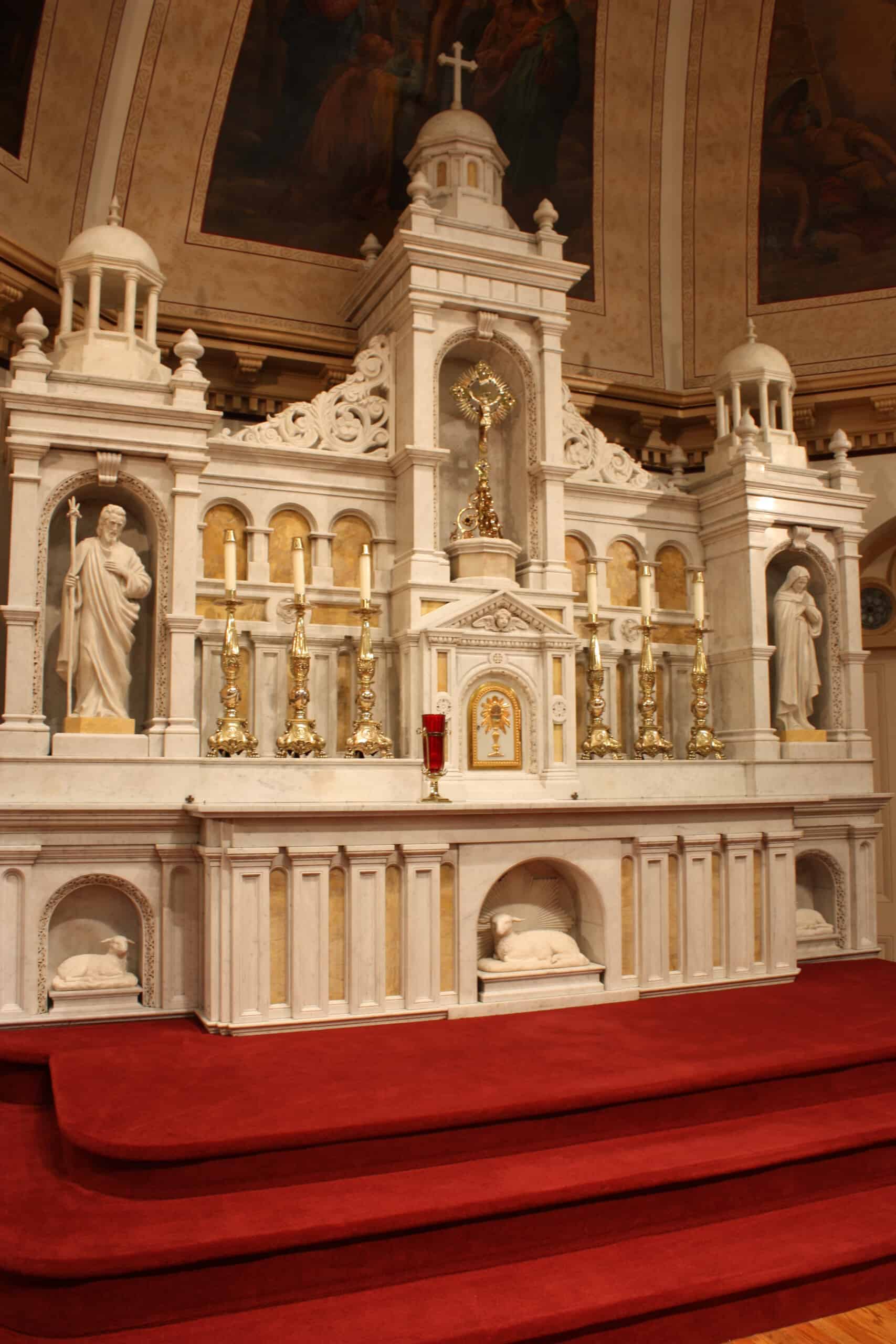 Altar Restoration - Robert Shure, Sculptor