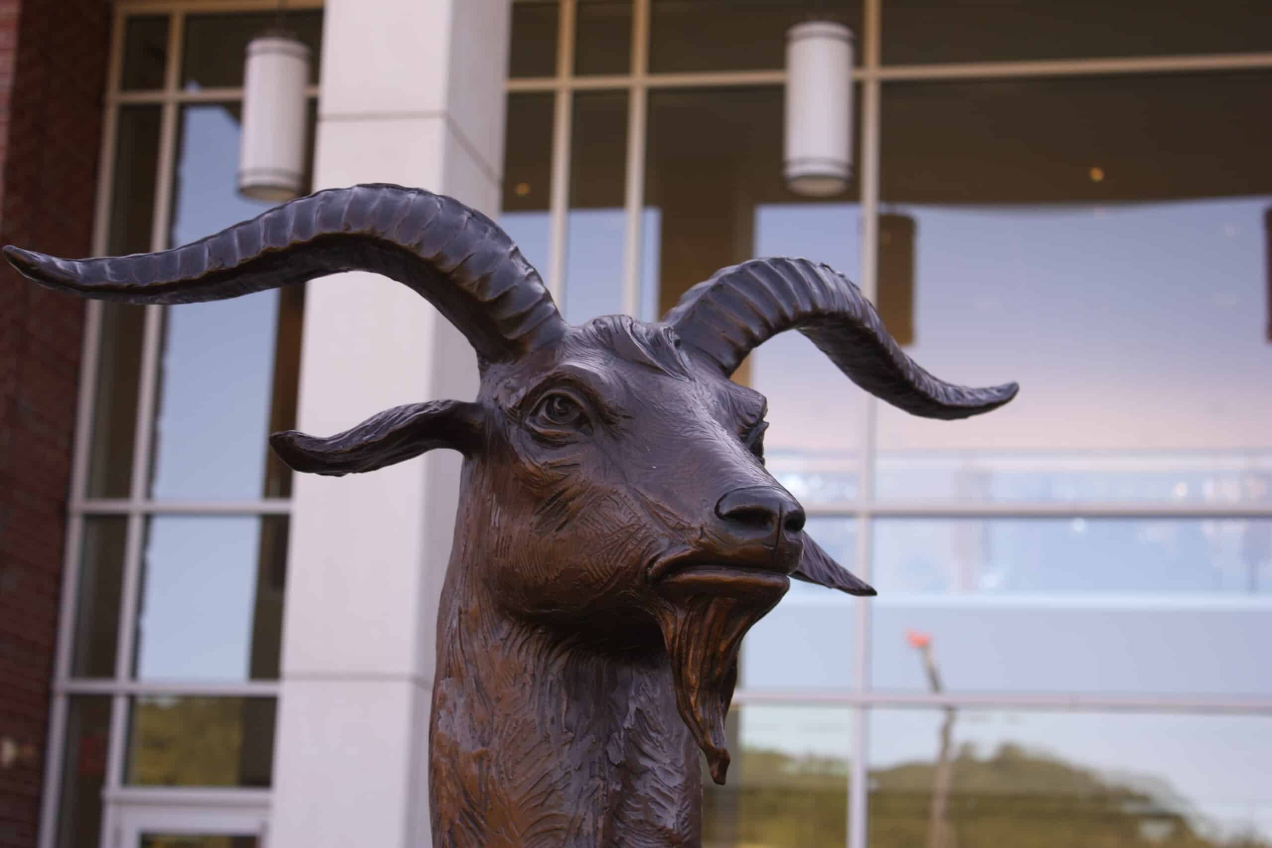 Worcester Polytechnic Institute Proud Goat Sculpture - Robert Shure ...