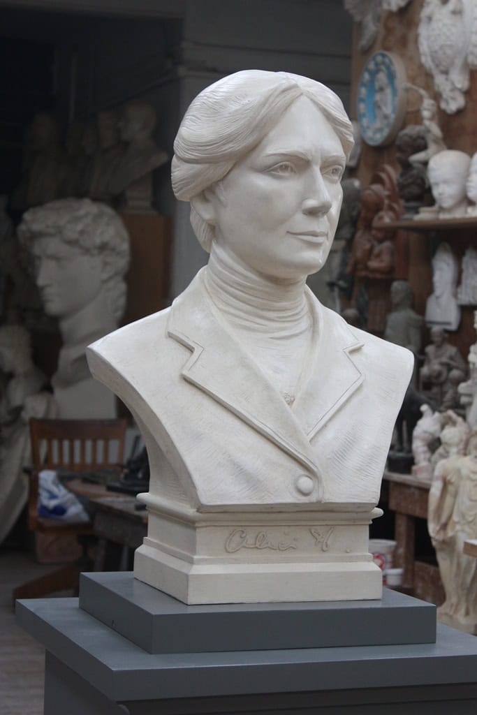 Alice Hamilton Bust - Robert Shure, Sculptor
